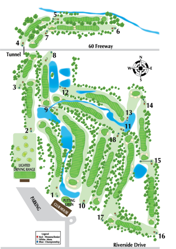 Golf - Whispering Lakes Golf Course